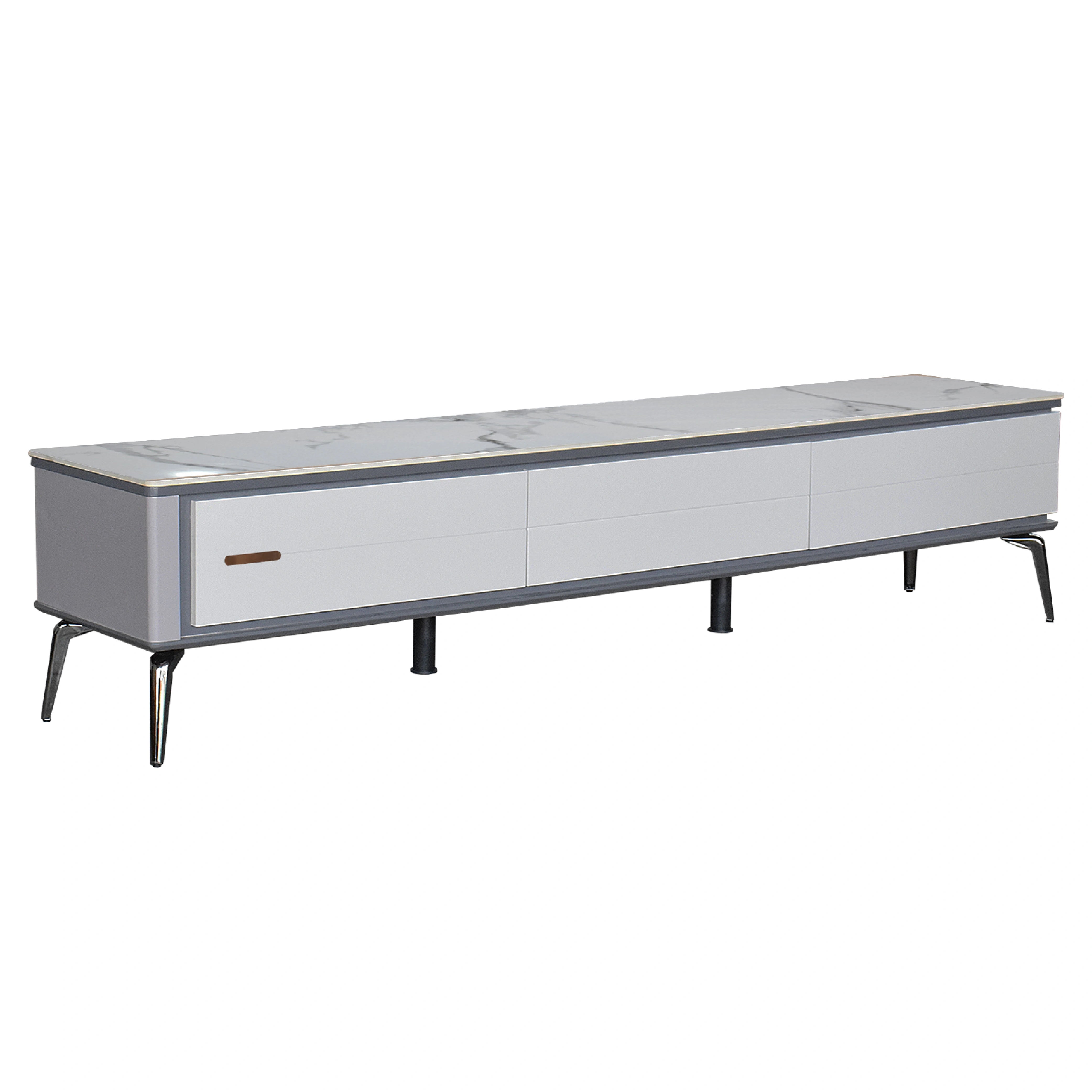 Chemlmsford 2000mm TV Cabinet | Luxury Sintered Stone Top Console – Td ...