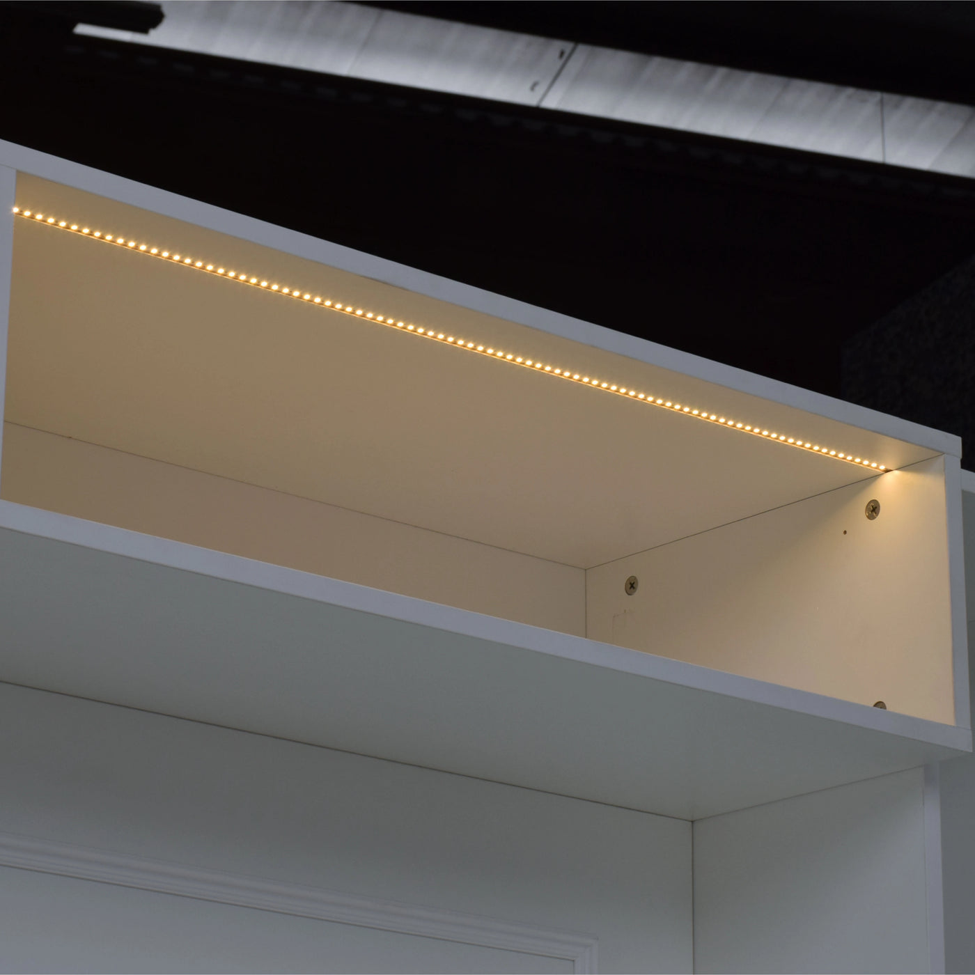 Virex 10ft Luxury Hall Cabinet | 3066mm White LED Storage Unit – Td ...